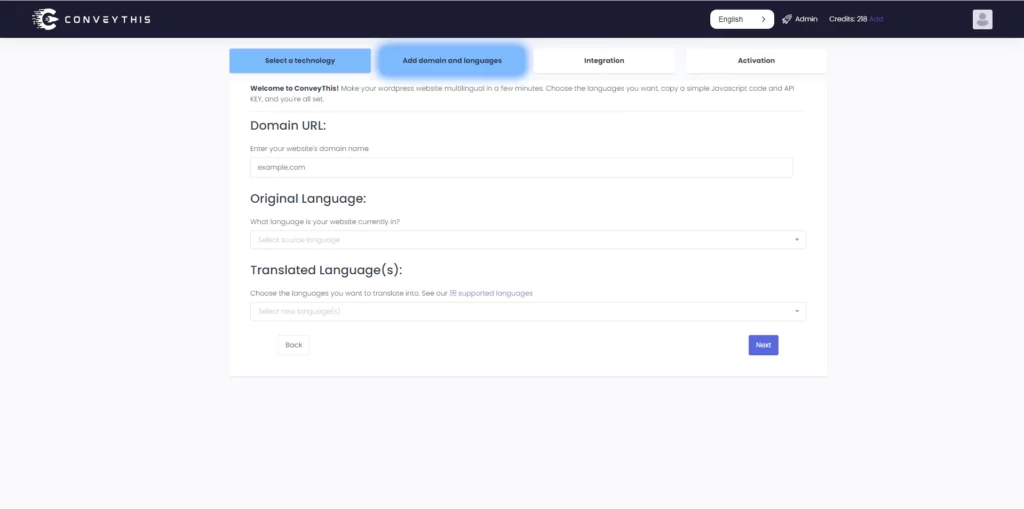JavaScript Integration ⭐️ ConveyThis